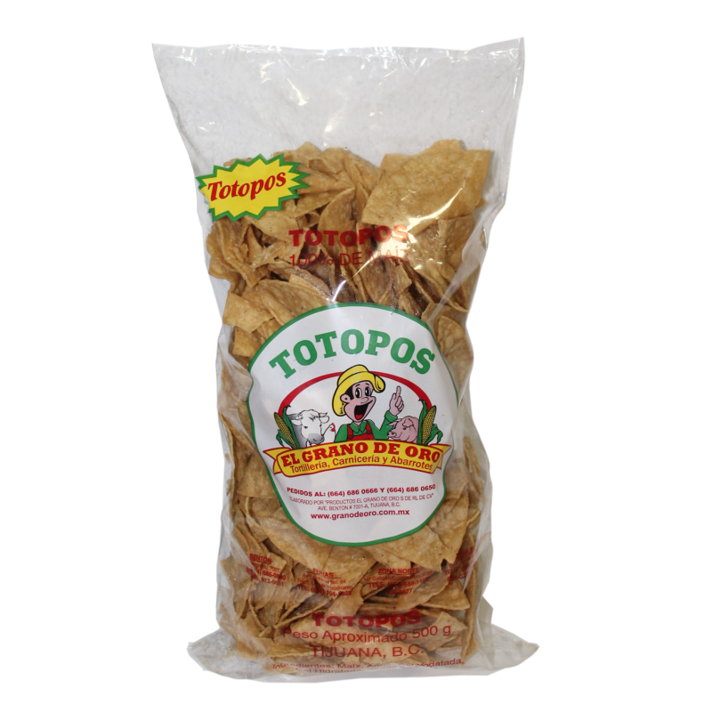 Totopo Mediano 500gr