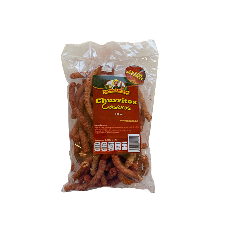 Churritos de maiz extra picante GDO 300gr